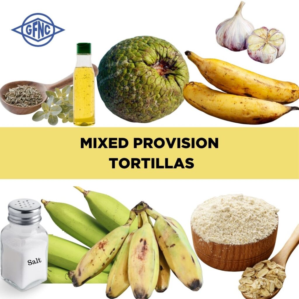 Mixed Provision Tortillas - Grenada Food and Nutrition Council